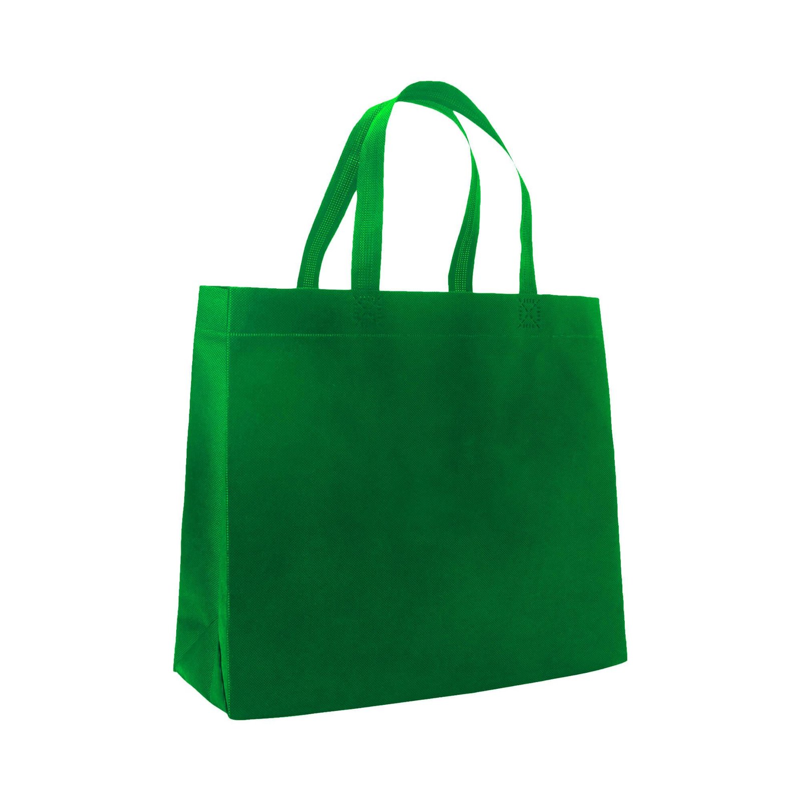BOLSAS TELA NOTEX RECICLABLES ECOLÓGICA COLOR VERDE - QUINOPLASTIC